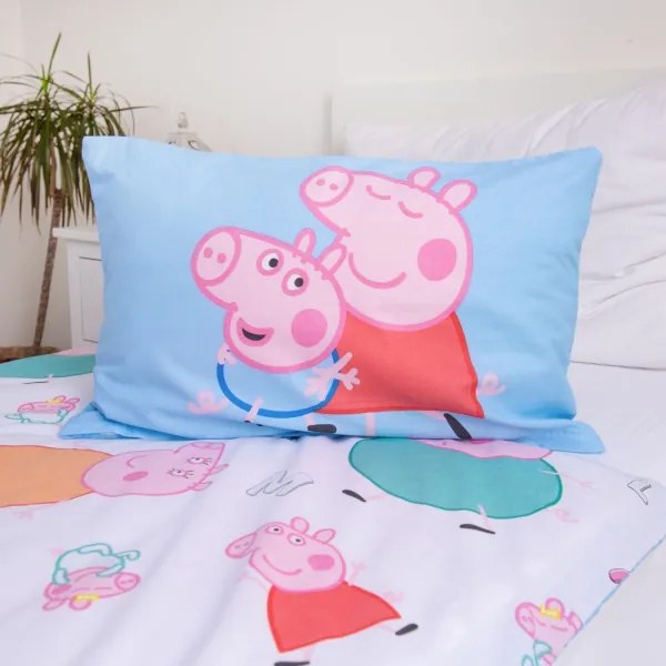 Jerry Fabrics Povlečení do postýlky Peppa Pig 215 baby 100x135, 40x60 cm