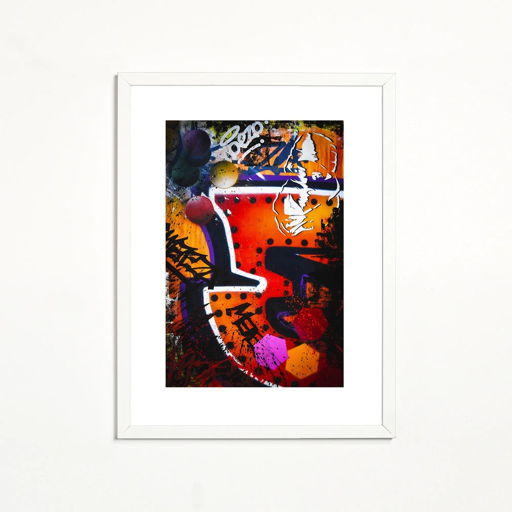Maezo | Industrial Rám: Dubový, Velikost: 40 x 30 cm
