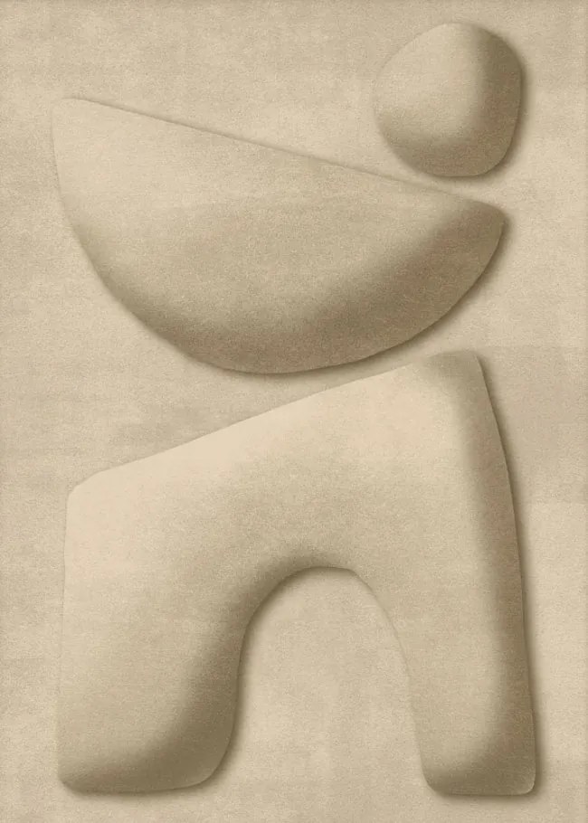 BIZZOTTO Obraz na plátně TEXTURE 9BE 100x140 cm