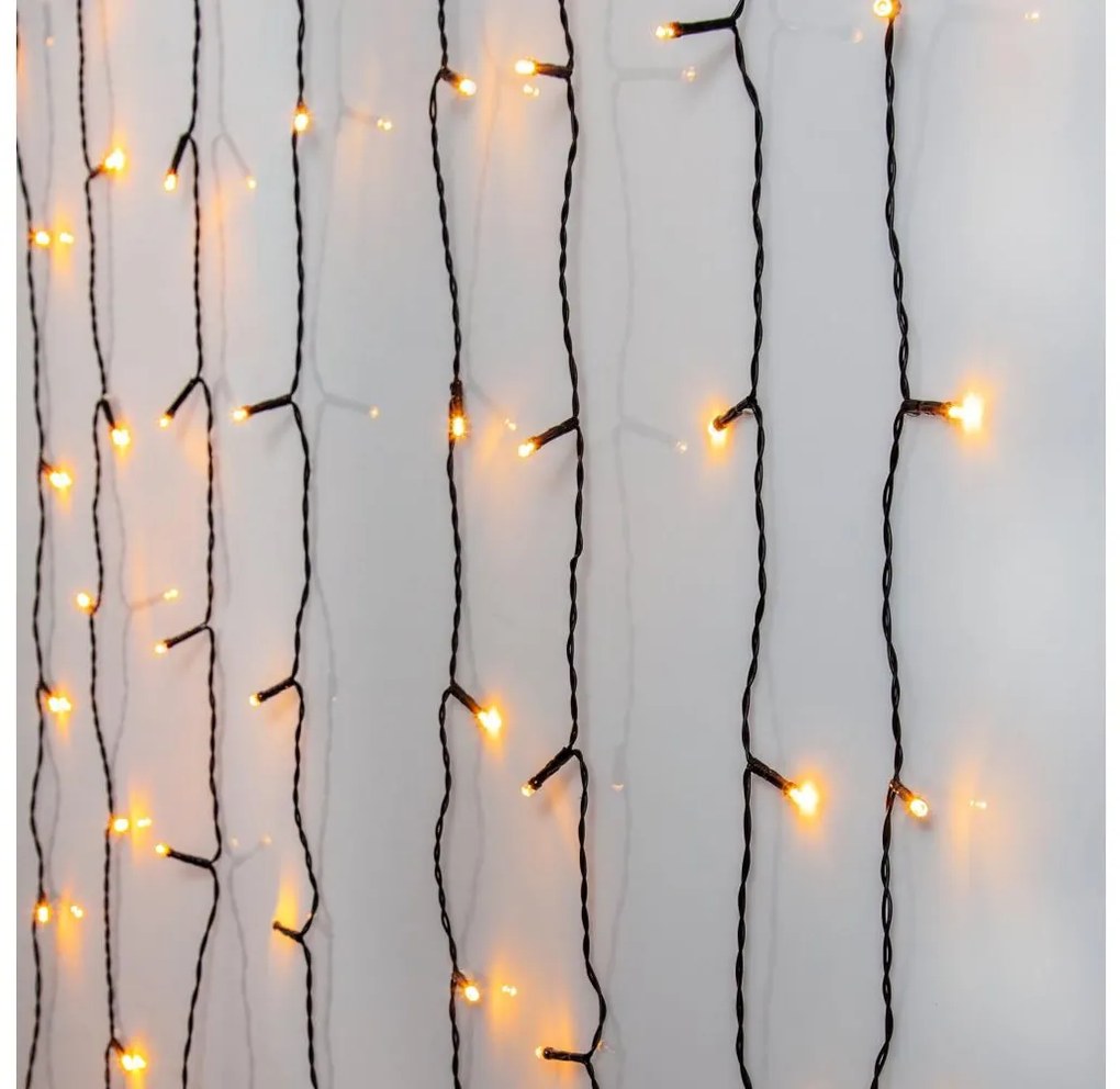 Eglo 410828 - LED Venkovní vánoční závěs GOLDEN 80xLED 1,3m IP44 teplá bílá