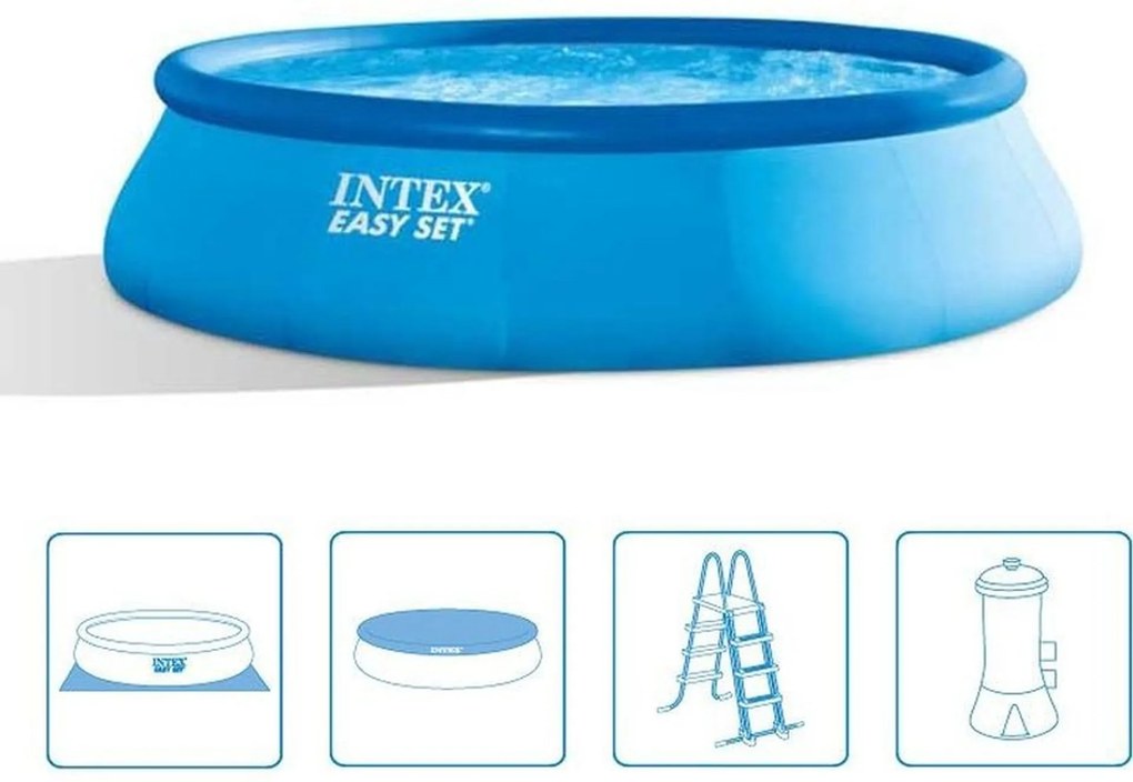 INTEX Easy Set Pool Bazén 457 x 107 cm 26166GN