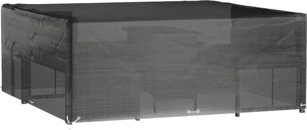 Plachta na zahradní nábytek s 16 očky 250x250x90 cm čtvercová 319302