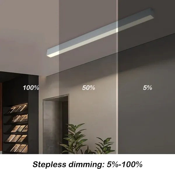 Brilagi - LED Stmív. stropní svítidlo SLEEKLINE LED/40W/230V Wi-Fi Tuya stříb+DO
