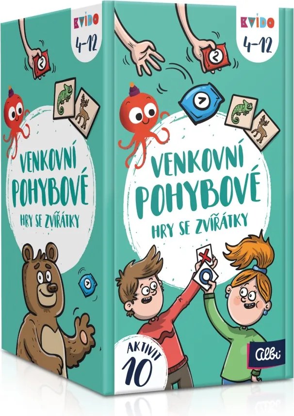 ALBI Kvído - Venkovní pohybové hry se zvířátky