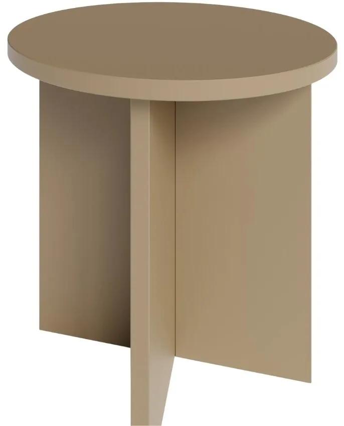 Hnědý konferenční stolek MOJO MINIMAL 39,5 cm