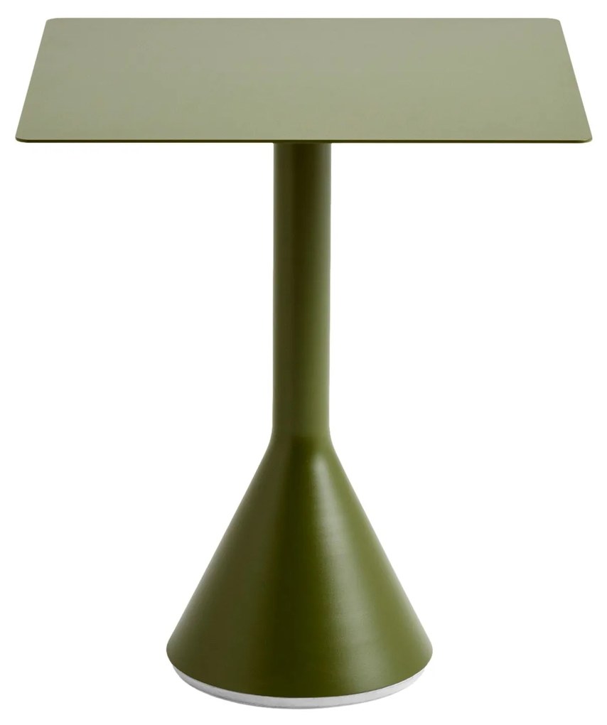 HAY Zahradní stůl Palissade Cone 65x65, Olive