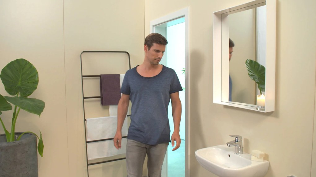 Hansgrohe Logis, umyvadlová baterie s výpustí, chromová, 71070000