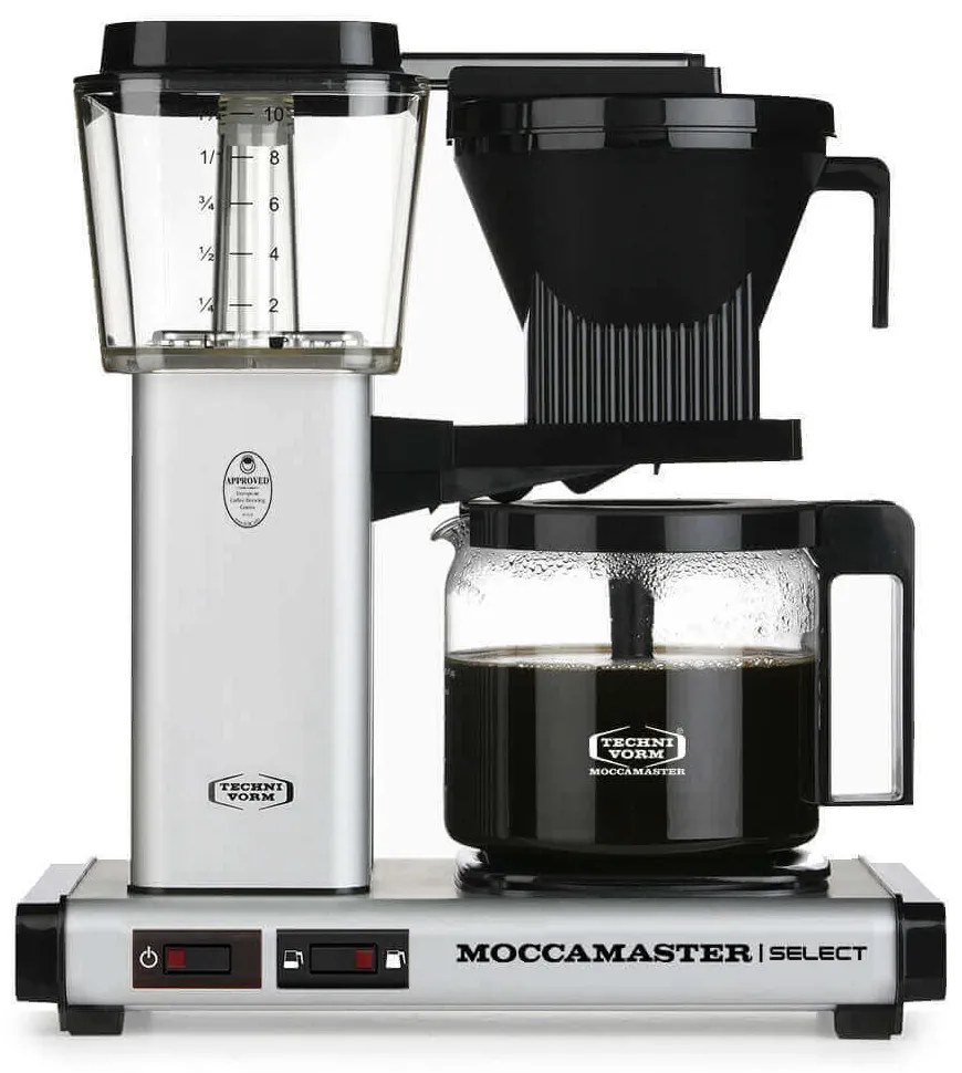 Moccamaster KBG 741 SELECT Technivorm - matně stříbrný