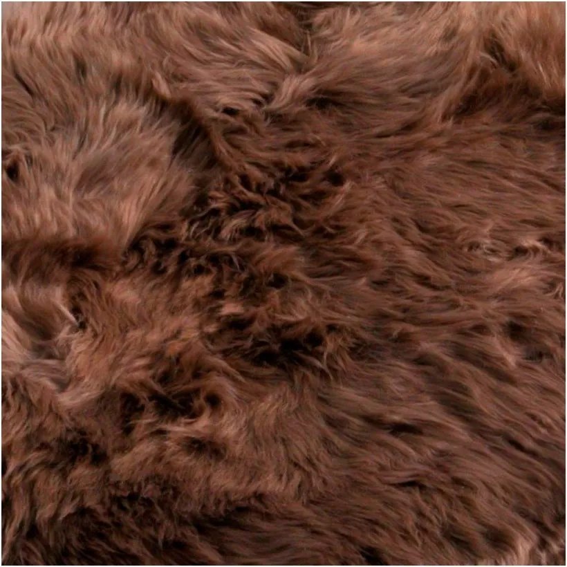 Hnědá ovčí kožešina Native Natural Sheep, 60 x 120 cm