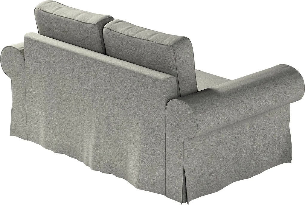 Potah na pohovku IKEA Backabro 2-místná, rozkládací barva šedá látka pletený vzor