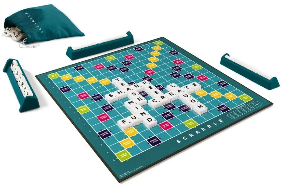 Mattel Scrabble original CZ