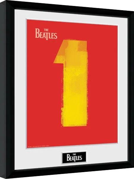 Obraz na zeď - The Beatles - No1 Red