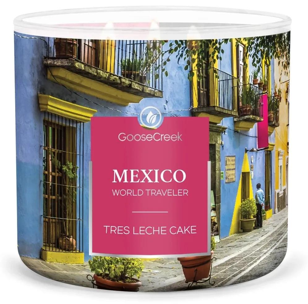 Goose Creek Candle svíčka World Traveler Mexico - Tres Leche Cake, 411 g
