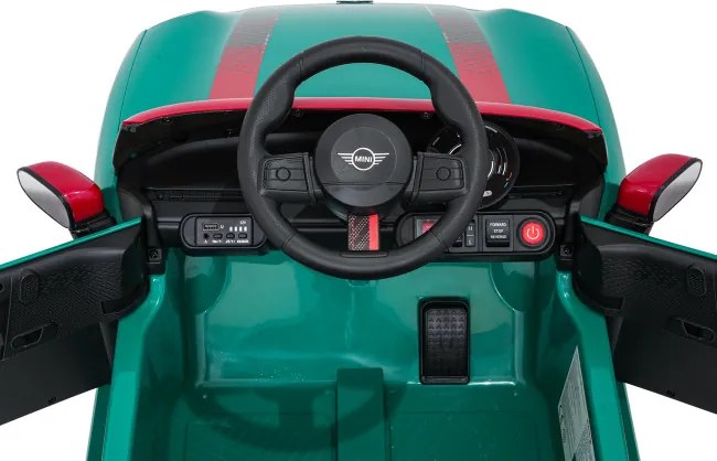 Elektrické autíčko Mini Cooper zelené
