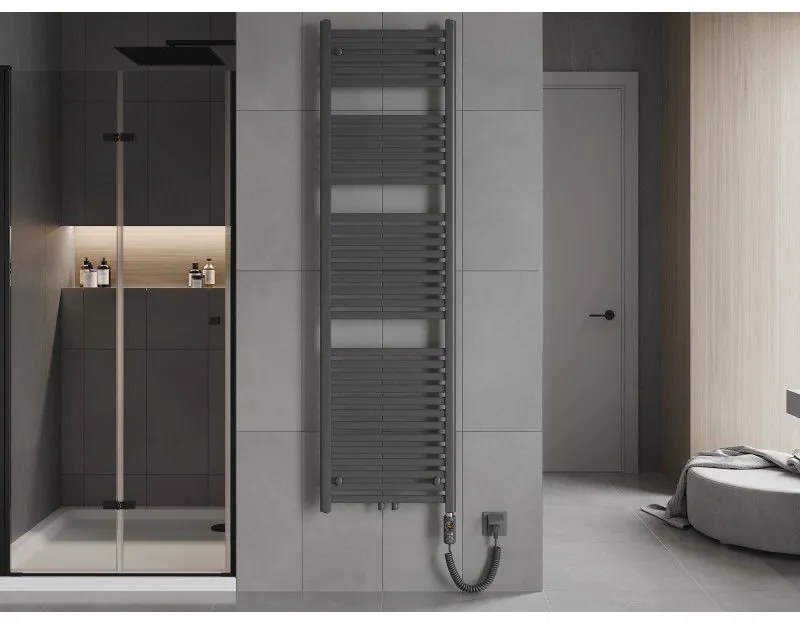 Mexen Hades, elektrické topné těleso 1800 x 500 mm, 900 W, antracitová, W104-1800-500-2900-66