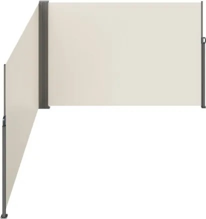 Stahovací boční markýza, 200,7 × 599,4 cm Venkovní ochranná – KSSCP200X600HPSZPV0