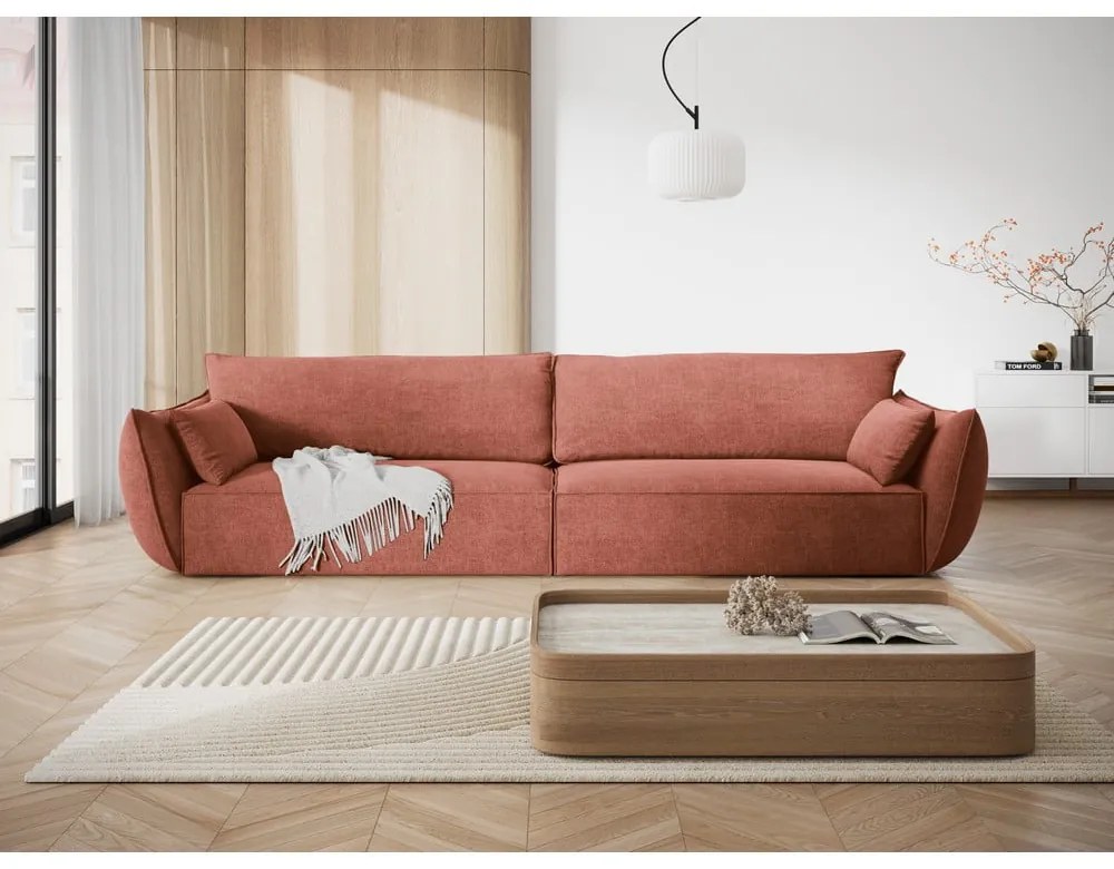 Červená pohovka 248 cm Vanda – Mazzini Sofas