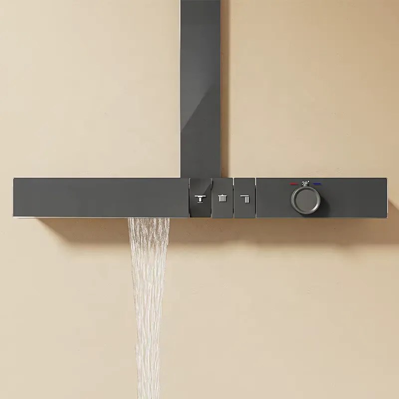 Termostatický sprchový systém BSE1719 | 5 provedení — Bílá-A