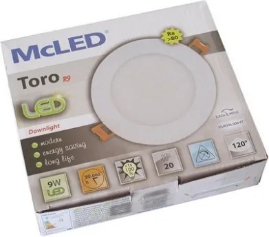 LED podhledové svítidlo McLED TORO R9 TR120-9W4000K-W-EN neutrální bílá ML-412.011.33.0