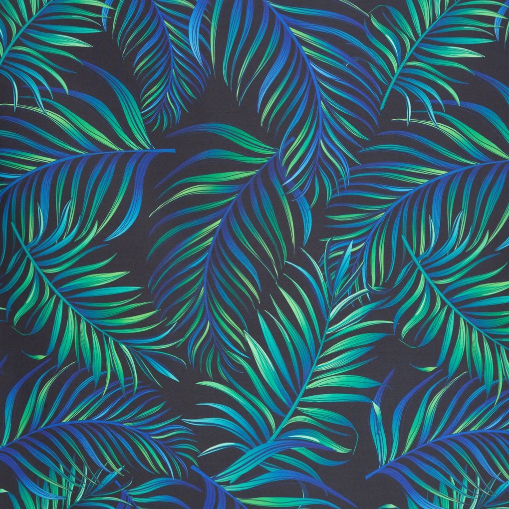 ZÁVĚS NA KROUŽCÍCH PALMS 01 140X250 CM VZOROVANÁ