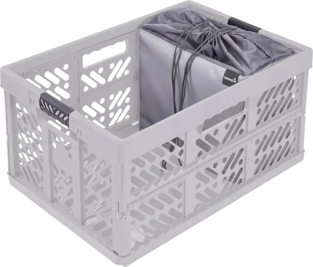 Keeeper Uzavíratelný skládací box / organizér do kufru NEO , 13L, 31,5 x 15 x 26,5 cm