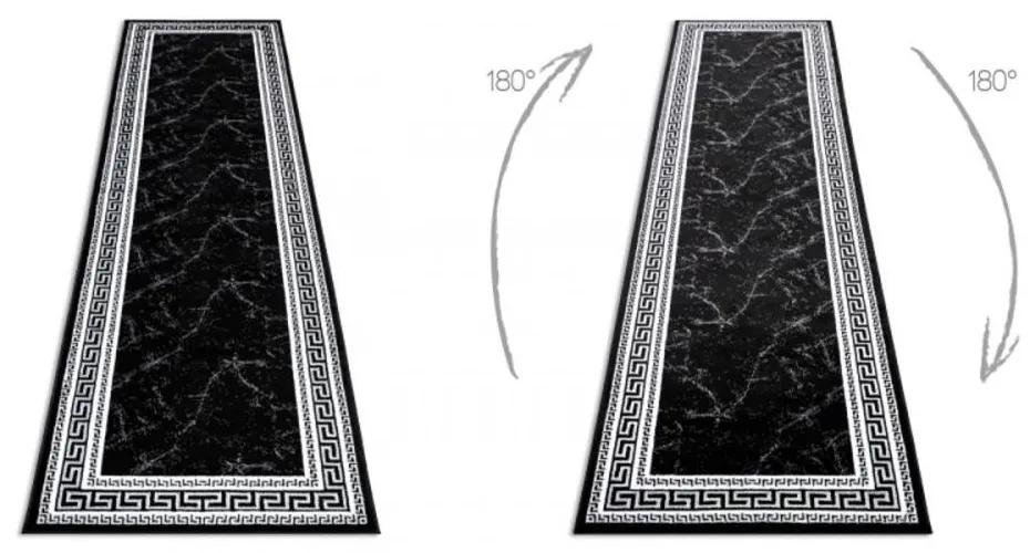 Kusový koberec Rasmus černý atyp 60x250cm