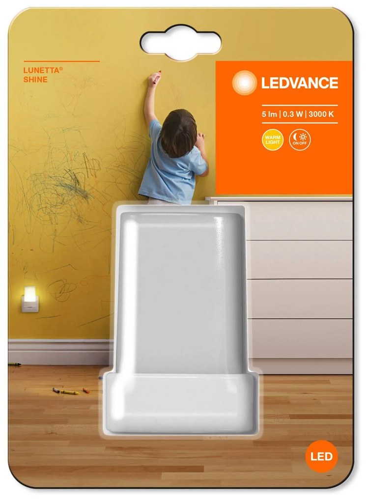 LEDVANCE Lunetta Shine White LED noční světlo