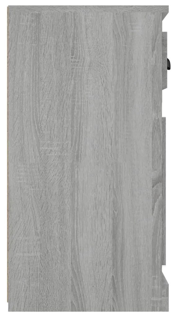 Příborník šedý sonoma 70 x 35,5 x 67,5 cm kompozitní dřevo - Default Title