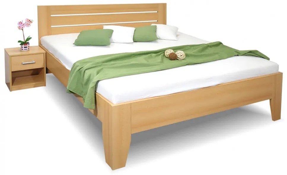 Zvýšená postel dvoulůžko CANARIA , 160x200 cm, Buk icon