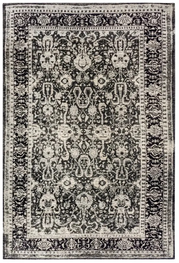 Hans Home | Kusový koberec Catania 105885 Aseno Black - 120x180