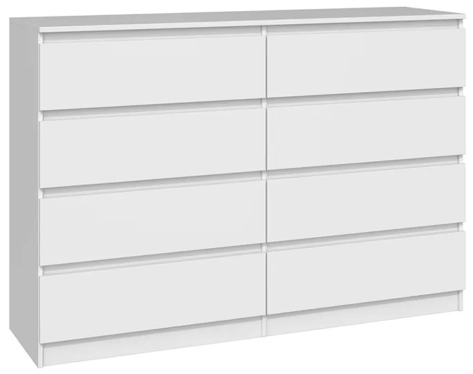 Komoda MALWA M8 140 Bílá