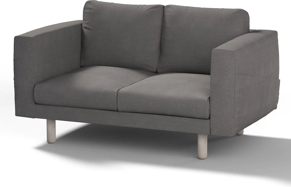 Potah na pohovku IKEA Norsborg 2-místná barva šedá látka pletený vzor
