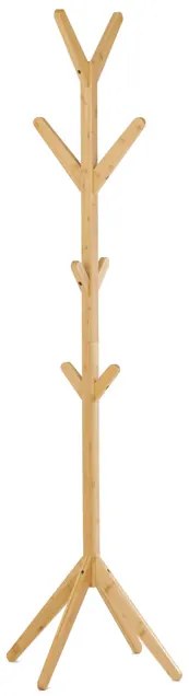 Autronic Stojanový věšák dřevěný DR-B017 NAT Odstín: Přírodní