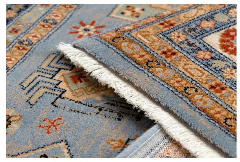 Vlněný kusový koberec Surat modrý 120x145cm