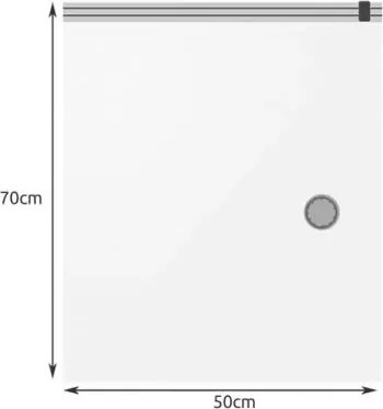 Zaparkorun Set vakuových sáčků 50x70 cm - 10 ks + odsávačka na vzduch