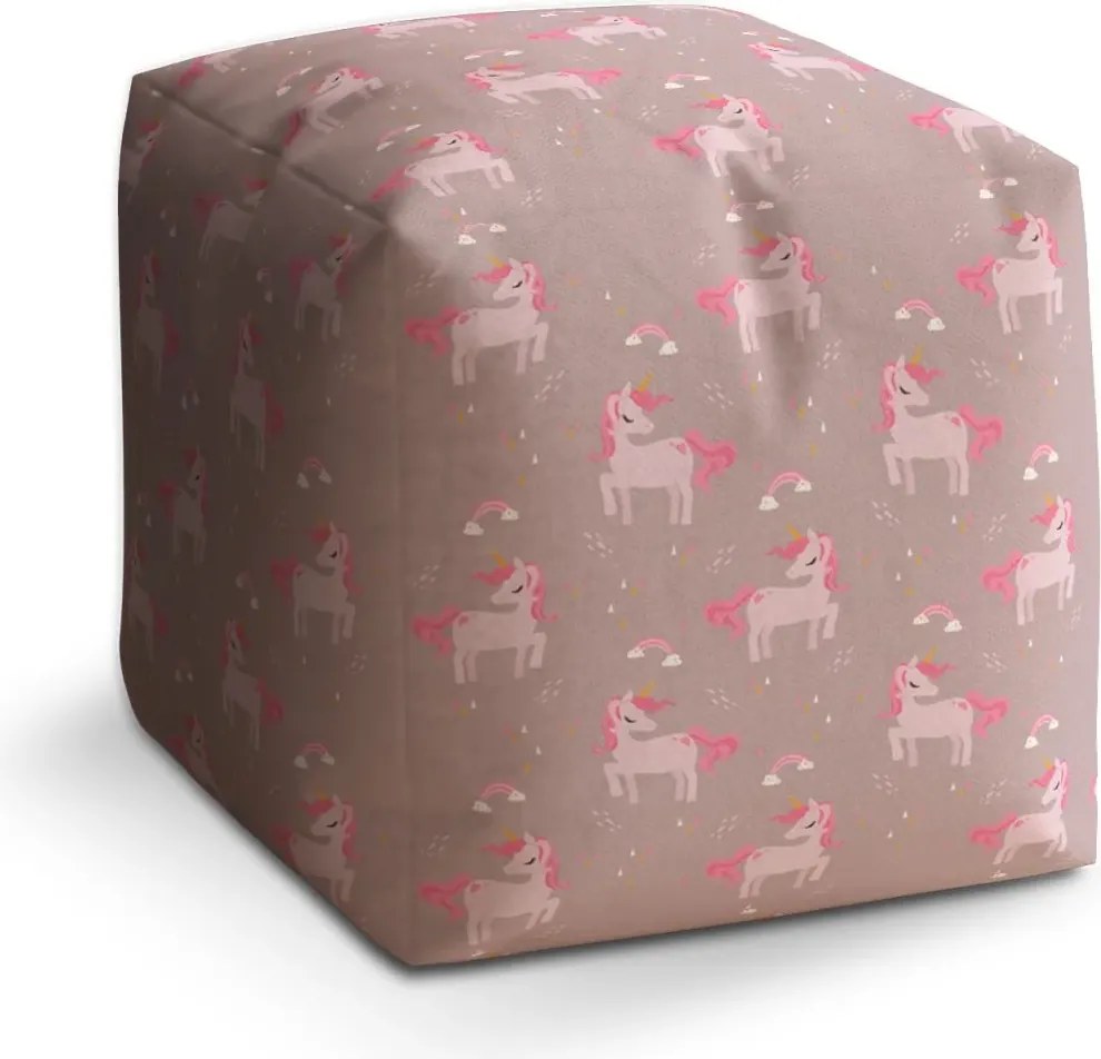 Sablio Taburet Cube Pony - 60x60x60 cm