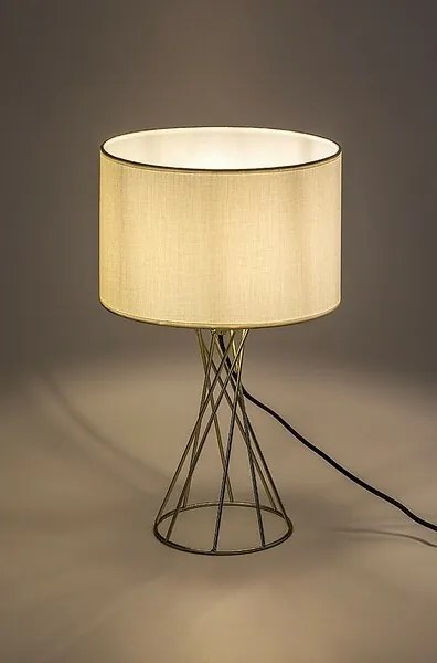 Rabalux 74081 stolní lampa Nivra, zlatá