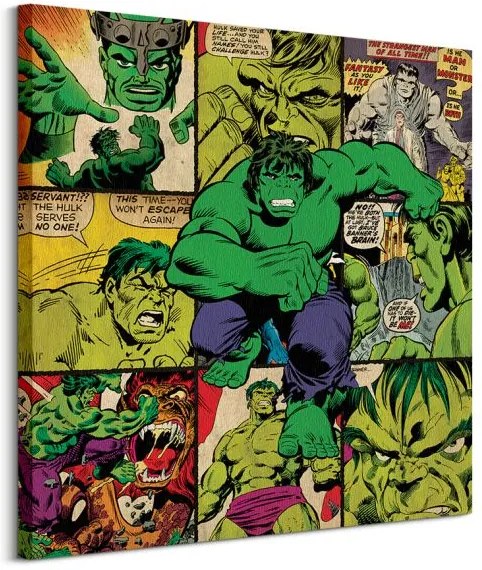Obraz na plátně Marvel Comics (Hulk) 85x85cm WDC98147