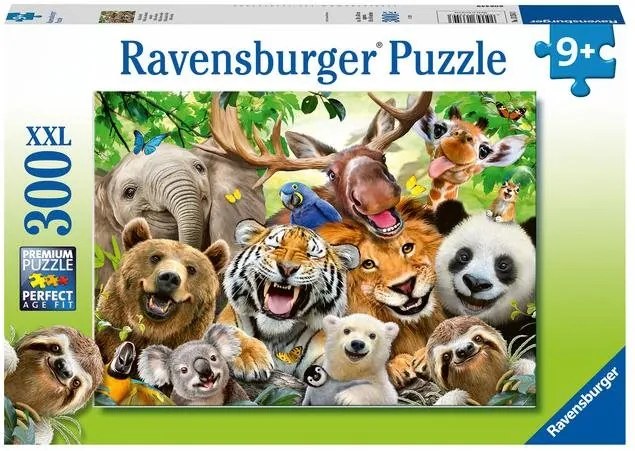 Puzzle ravensburger puzzle 133543 úsměv, prosím! 300 dílků