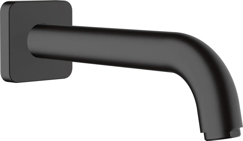 Hansgrohe Vernis Shape, vanový výtok, černá matná, HAN-71460670