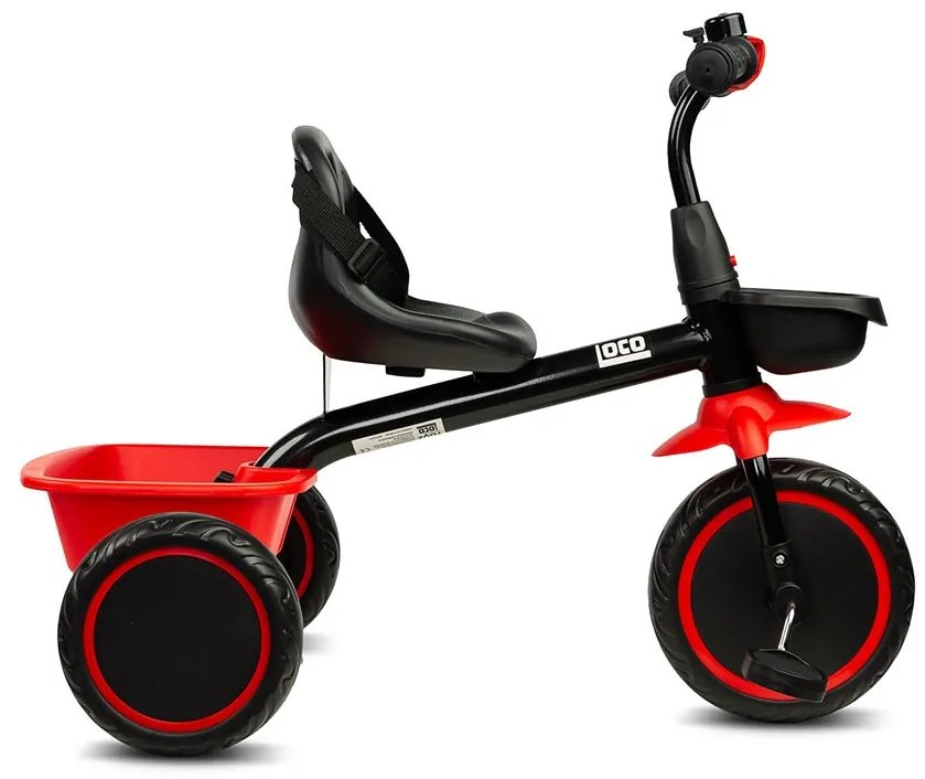 Dětská tříkolka Toyz LOCO red
