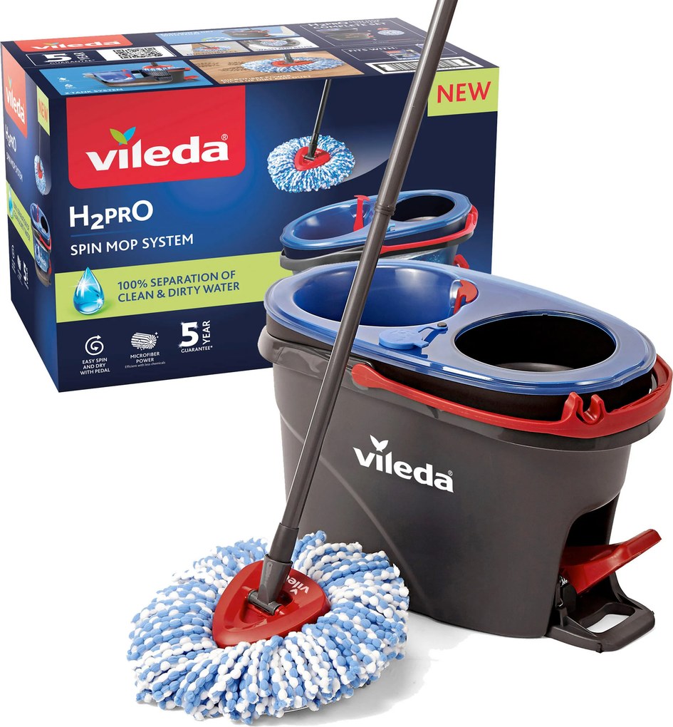 XXXLutz SADA NA UKLÍZENÍ Vifian - Mopy na podlahu & stěrky na okna - 008594030801