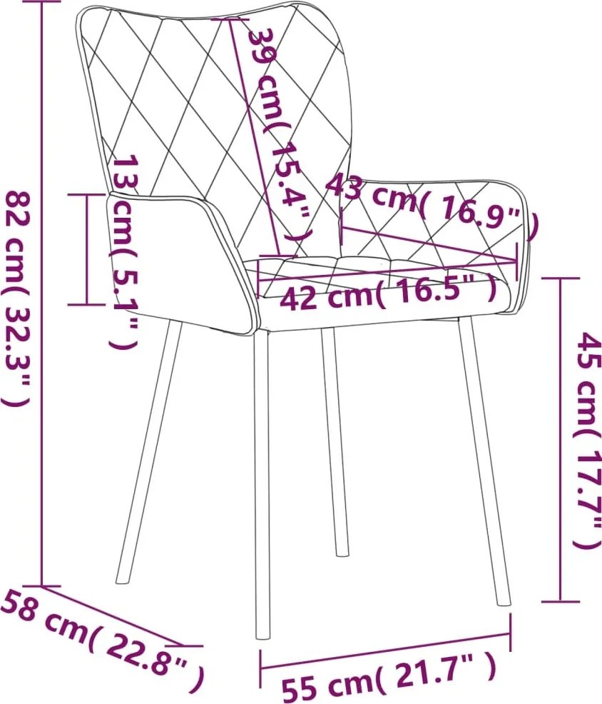 vidaXL Jídelní židle 2 ks textil [344832] Barva: světle šedá