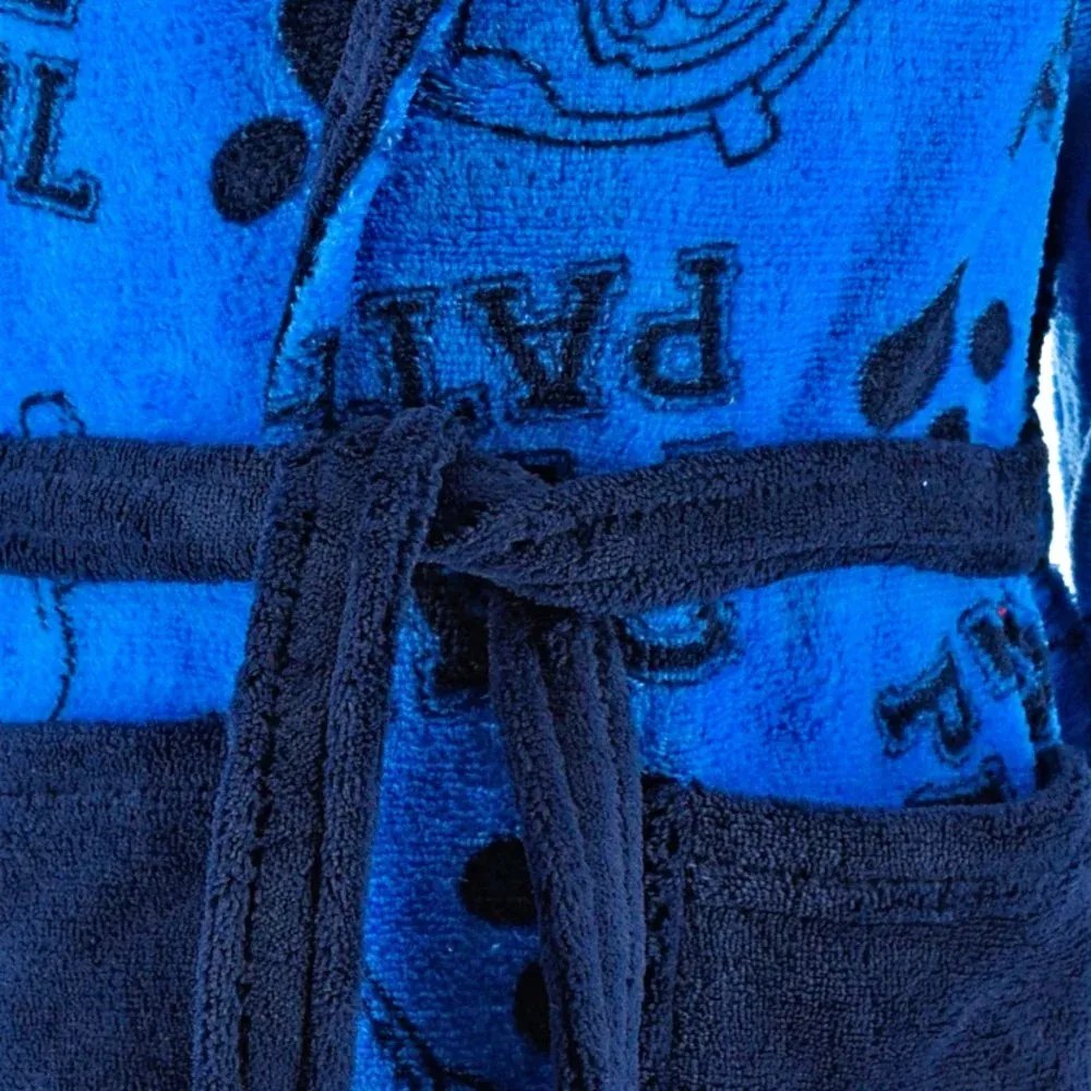 Chlapecký župan s kapucí Paw Patrol, EU 104 Modrá