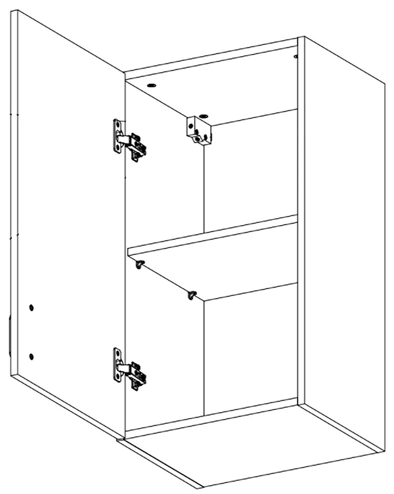 Sycylia | horní skříňka G30 | LEVÁ | andersen