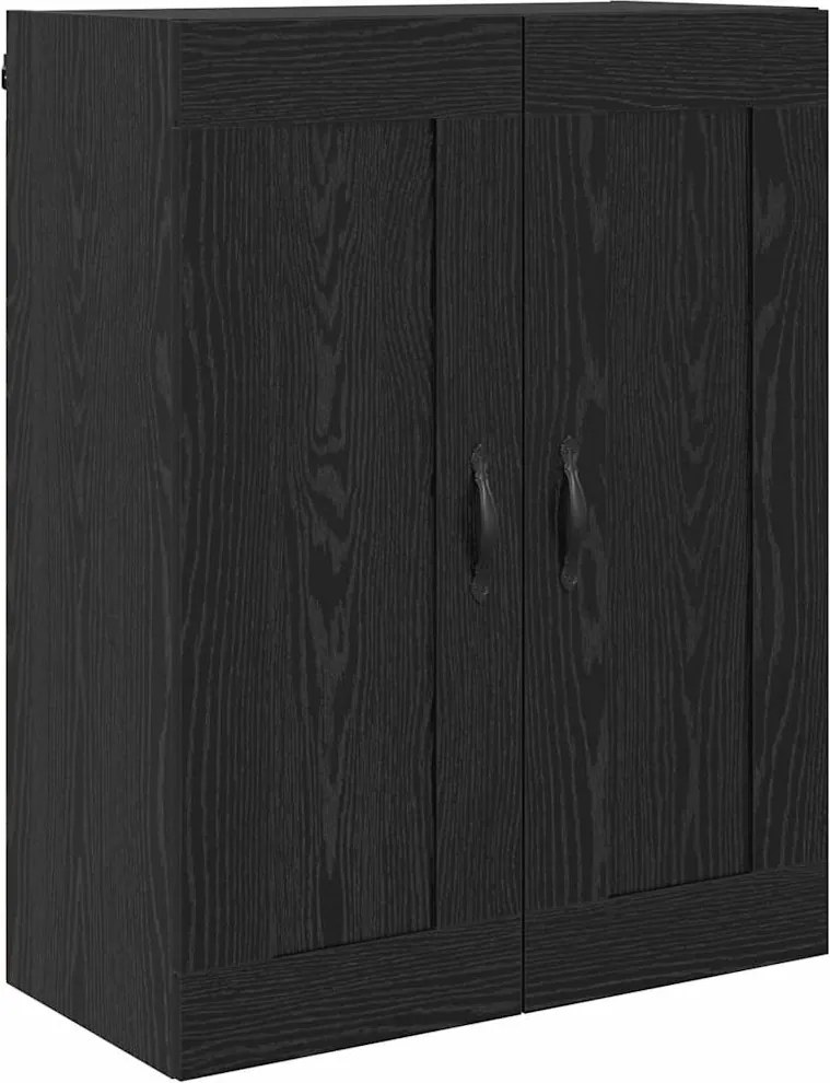 Vysoký bufet Černý dub 69,5 x 34 x 180 cm Kompozitní dřevo 3403170