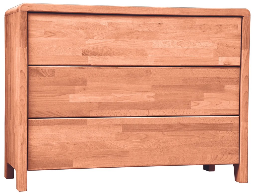 Komoda Fantazie Domestav F325 Materiál: Dub Cink, Barevne provedení: Přírodní provedení-lak