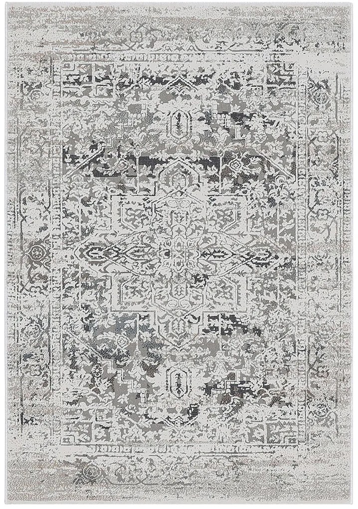 Koberce Breno Kusový koberec BOHO 37/VGW, Šedá, Vícebarevné, 160 x 230 cm
