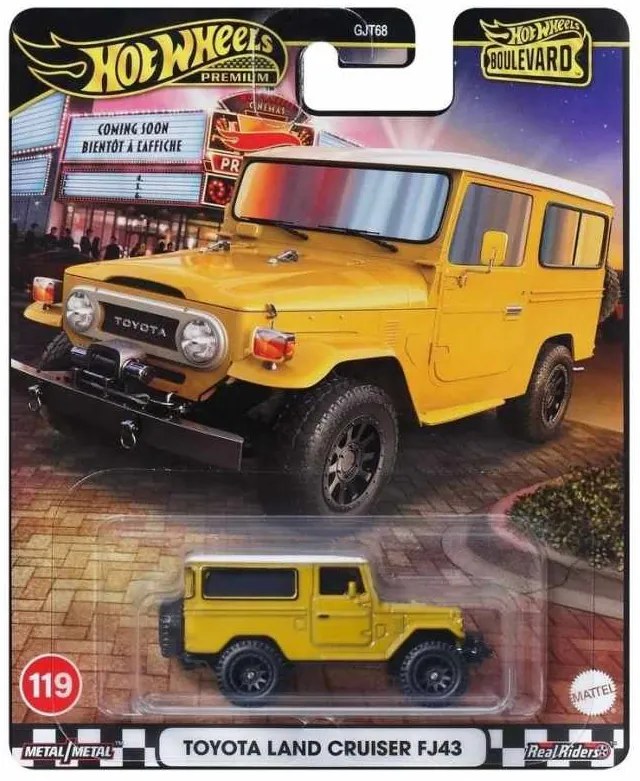 Mattel hot wheels boulevard toyota land cruiser fj43