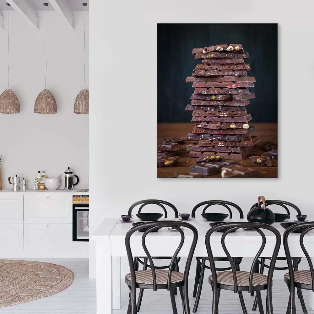 Gario Obraz na plátně Čokoládová věž Rozměry: 40 x 60 cm
